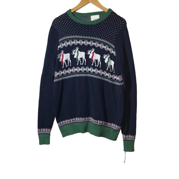 Aspen | Sweaters | Vintage Aspen Ugly Christmas Sweater Moose Size ...